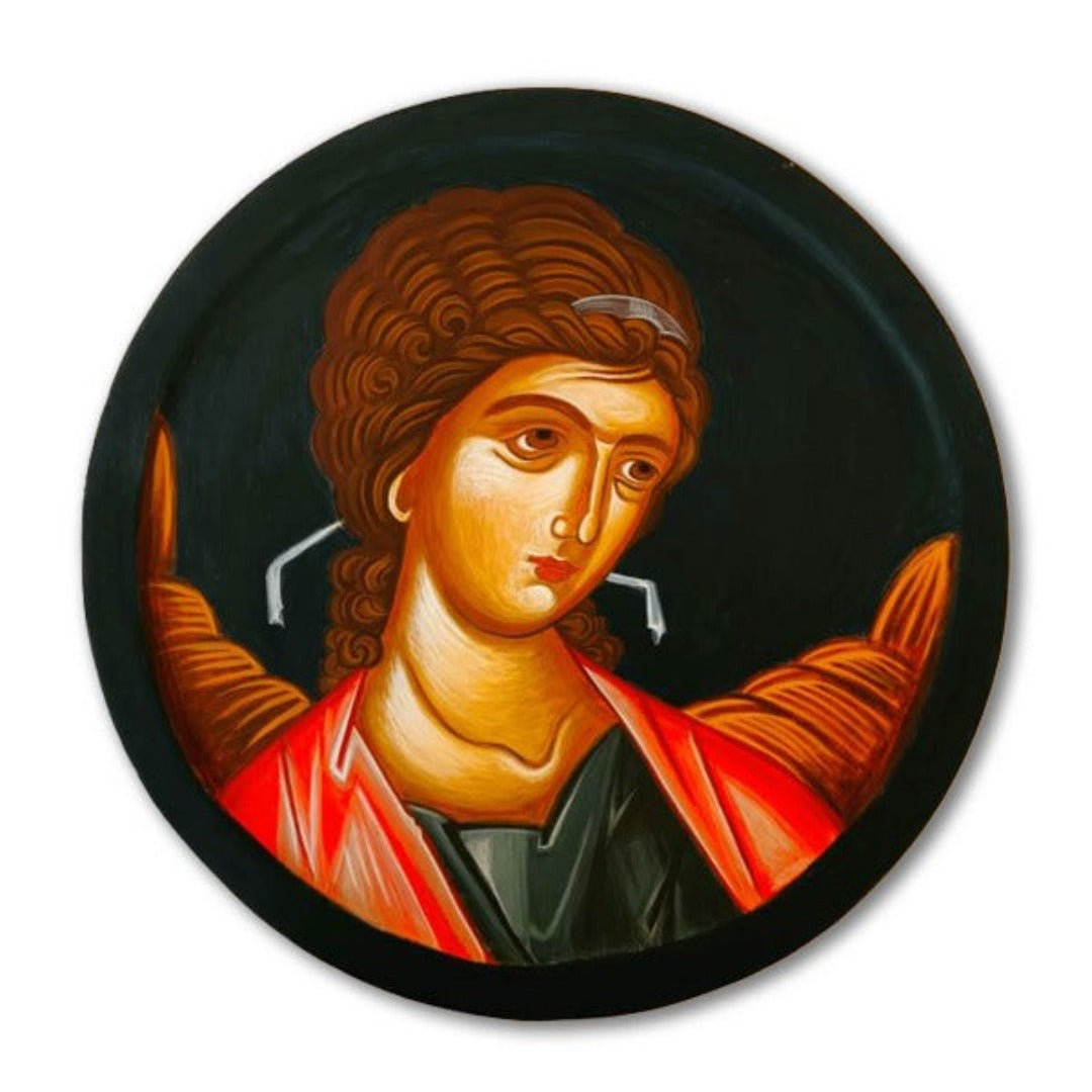 Byzantine Archangel Michael Icon - Hand-Painted Religious Art by ...