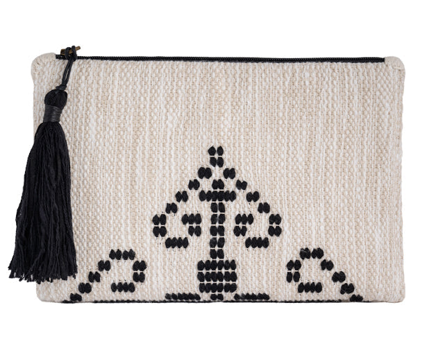 Anogia Designer Clutch - Traditional Greek Handwoven Bag - Argalios ...