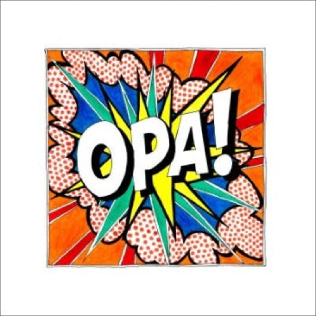 OPA! Art Print – Caroline Rovithi | Thalassea | Thalassea Store – Greek ...